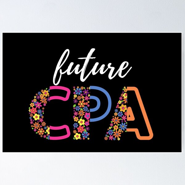 "Future CPA Future Accountant in Progress Accounting Student (white ...
