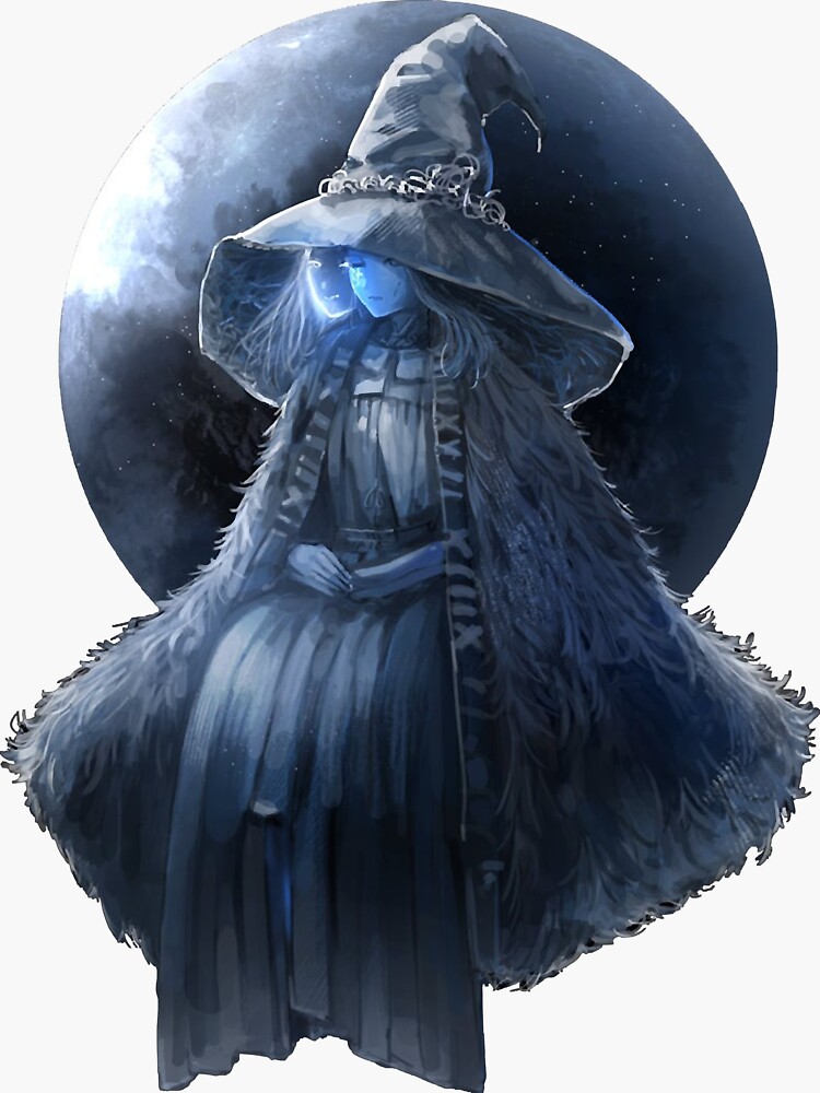 "elden ring elden ring ranni moon Sticker" Sticker by KerenzaArianne ...