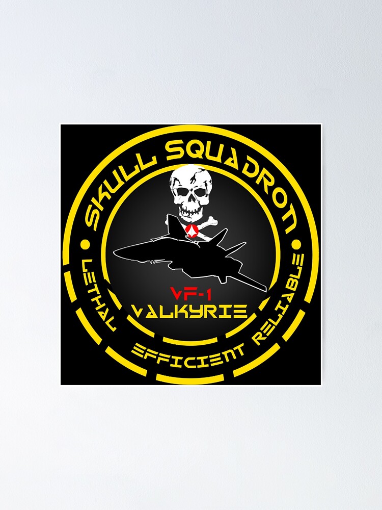 "Skull Squadron" Poster for Sale by nskhy65 | Redbubble