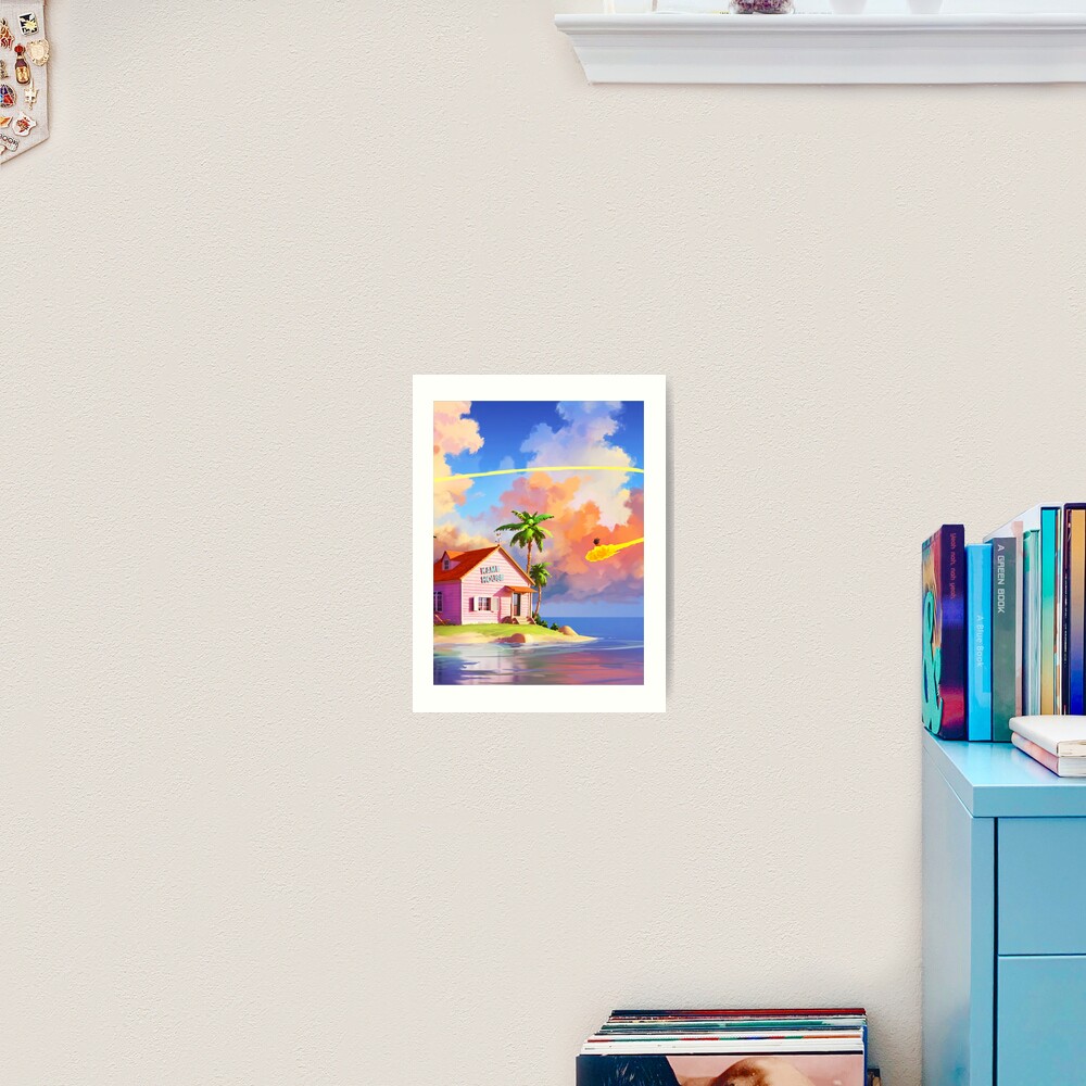 "Master Roshi Kame House - Dragon Ball - Artwork" Poster for Sale by ...