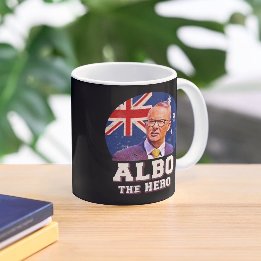 "Australian Labor Party | albo the hero | Australian flag retro 2022 ...