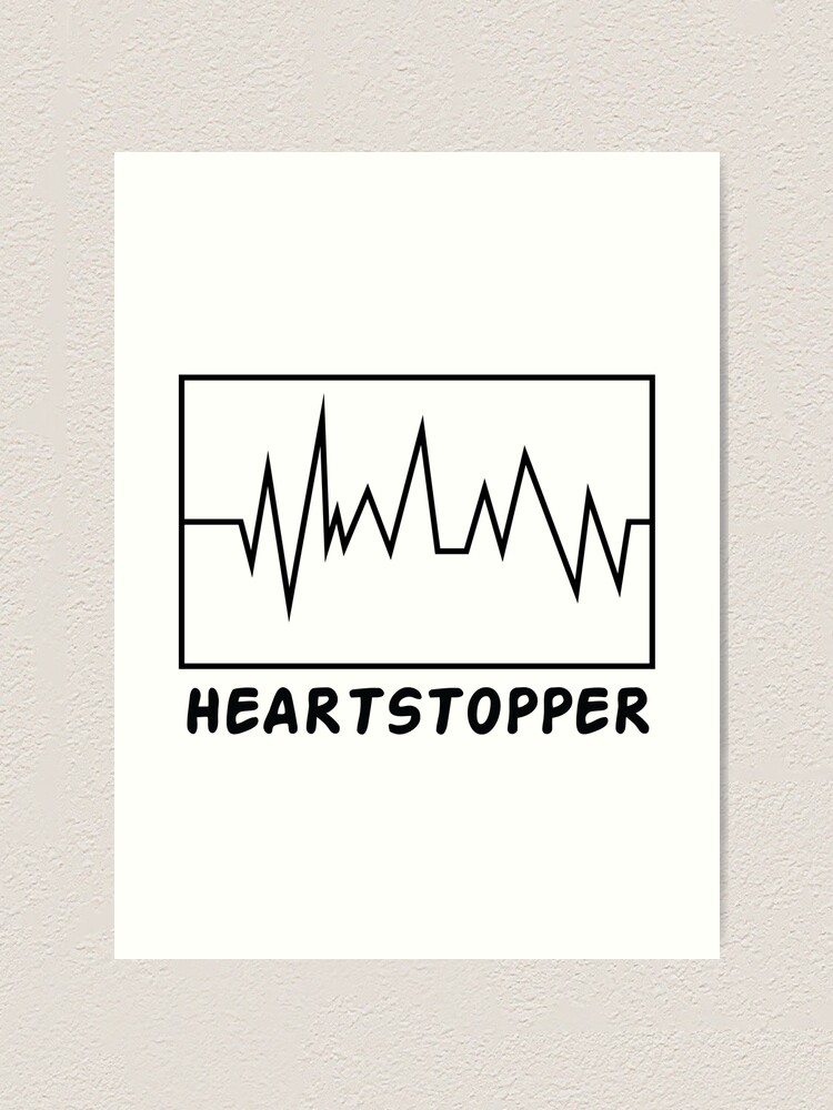 "Heartstopper | Line Art " Art Print by Designs-Nifty | Redbubble