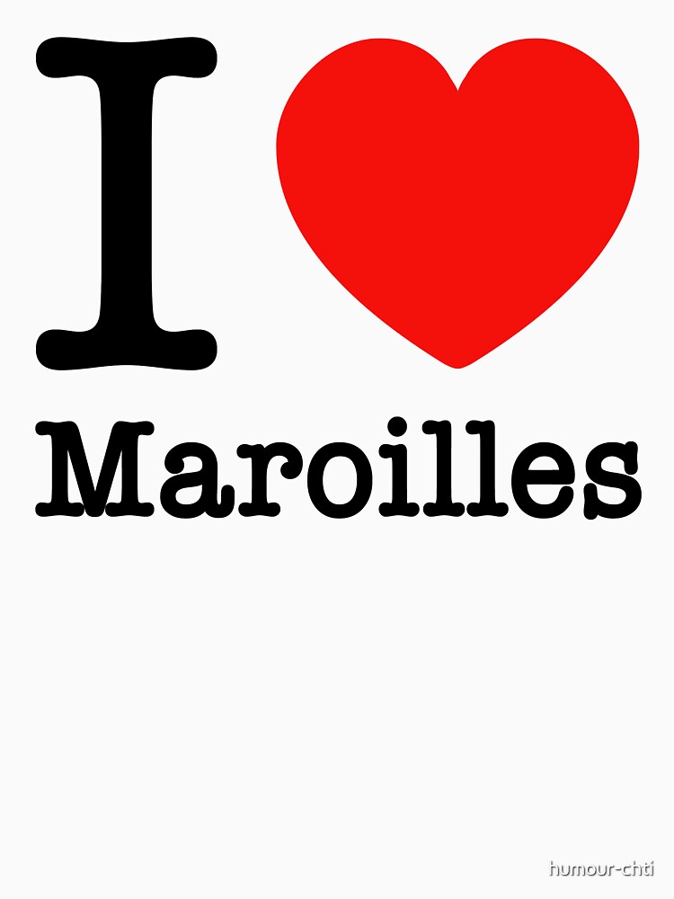 T-shirt « I Love Maroilles », par humour-chti | Redbubble