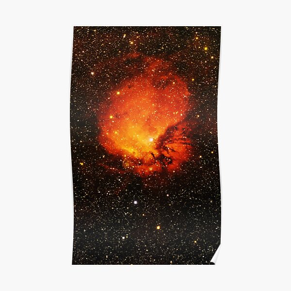 "Emission Nebula (Sharpless 112) in the constellation of Cygnus" Poster ...