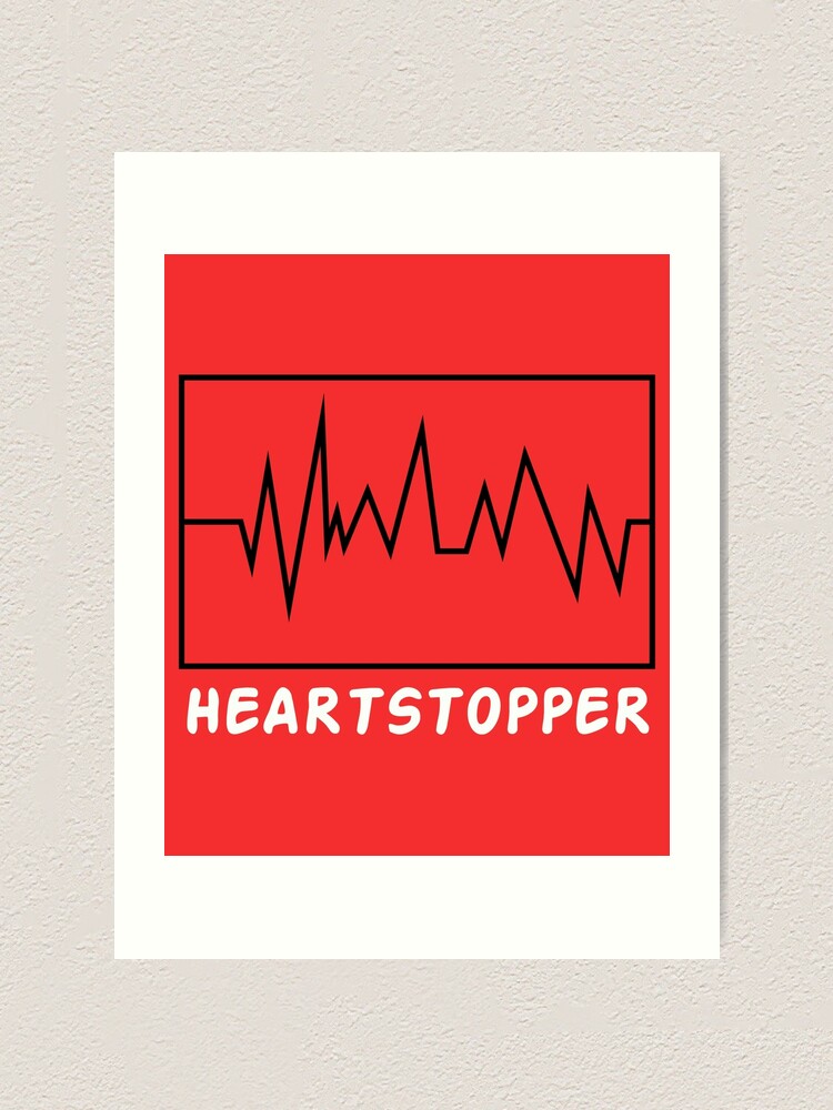 "Heartstopper | Line Art " Art Print by Designs-Nifty | Redbubble