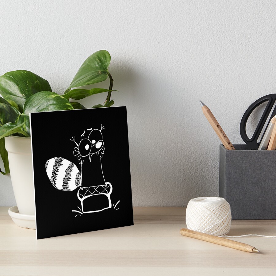 "ICE AGE Baby Scrat Tails." Art Board Print by HWCreation | Redbubble