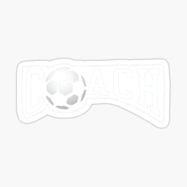 "Soccer Ball Coach Gift - Sports Coaching Head " Sticker by TimLittle12 ...
