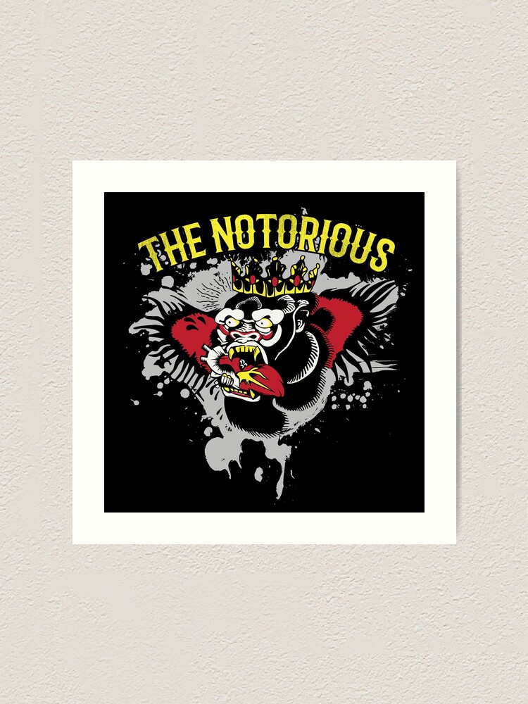 "THE NOTORIOUS LOGO" Art Print for Sale by tumbar09866 | Redbubble