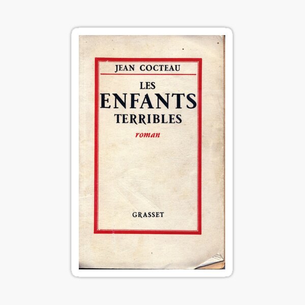 "Les Enfants Terribles" Sticker by LapinLapin | Redbubble