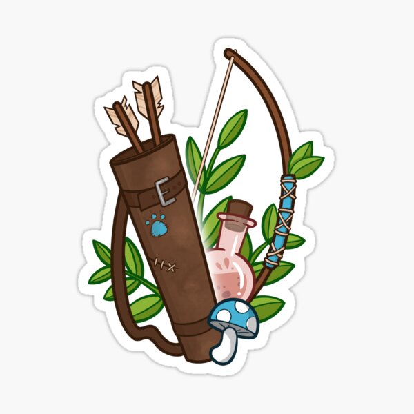 "Ranger DND Kit" Sticker by Anannes | Redbubble