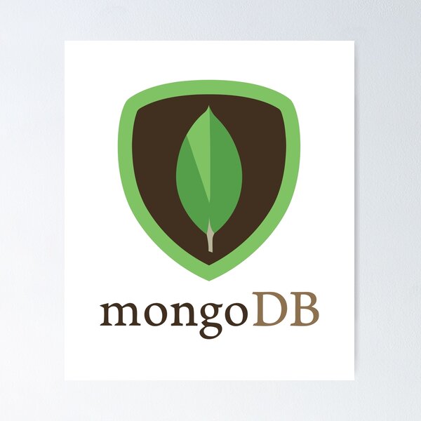 "mongodb mongo db database" Poster by yourgeekside | Redbubble