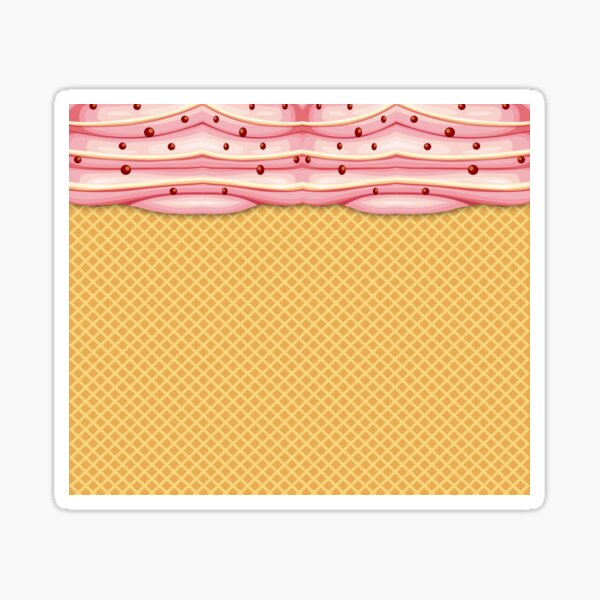 "ice cream pink" Sticker for Sale by bossbleu | Redbubble