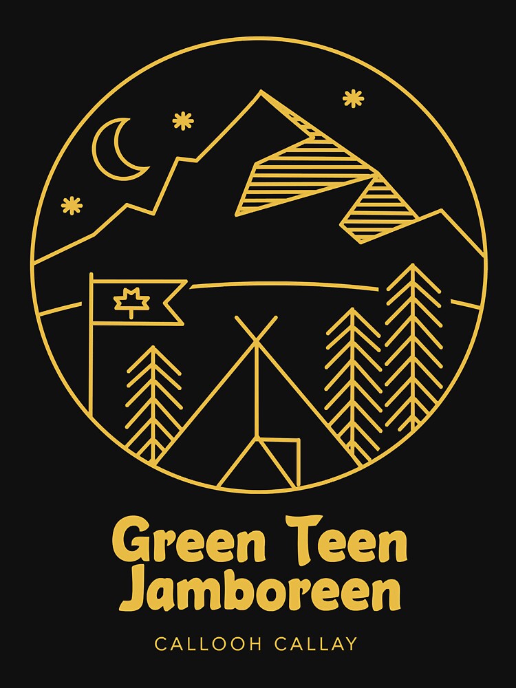 "Green teen jamboreen" T-shirt for Sale by Martinez987 | Redbubble ...