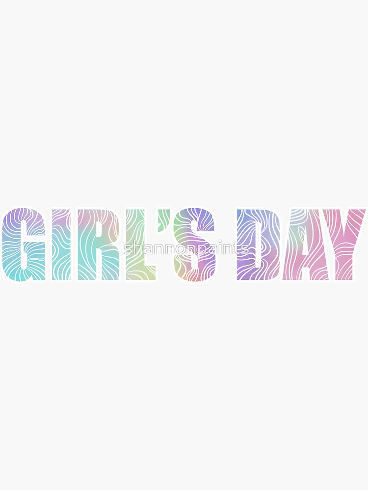 "Girl's Day KPOP" Sticker for Sale by shannonpaints | Redbubble