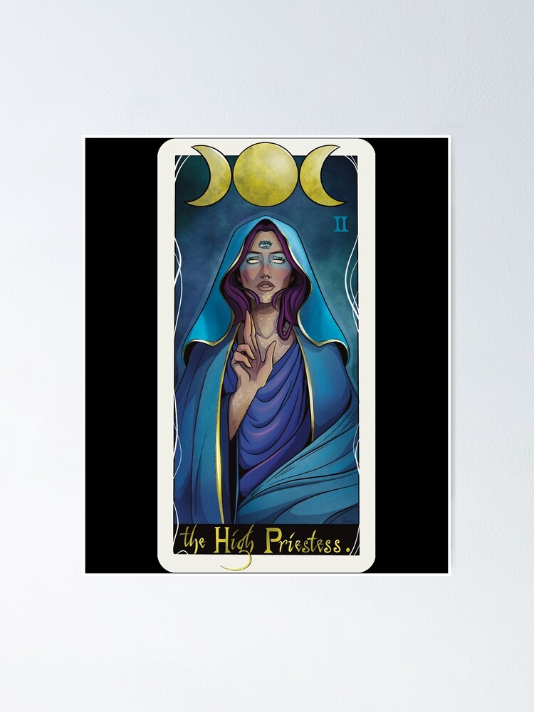 "Poster The High Priestess Vintage" Poster for Sale by Castro727 ...