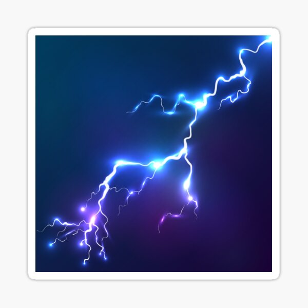 "Lightning" Sticker for Sale by afremovartist | Redbubble