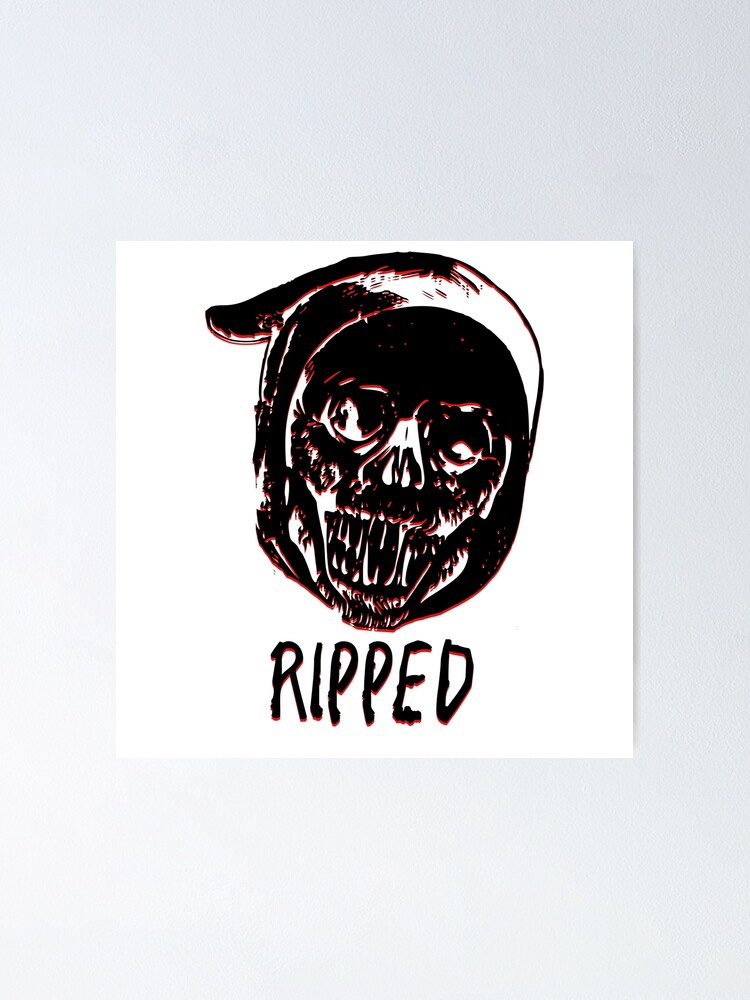 "Ripped face rb" Poster for Sale by AmonRa16 | Redbubble