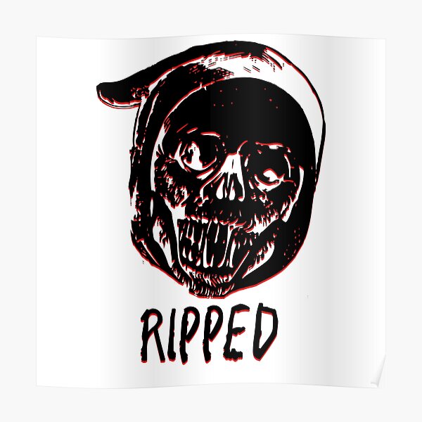 "Ripped face rb" Poster for Sale by AmonRa16 | Redbubble