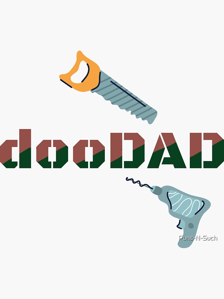 "dooDAD" Sticker by Puns-N-Such | Redbubble
