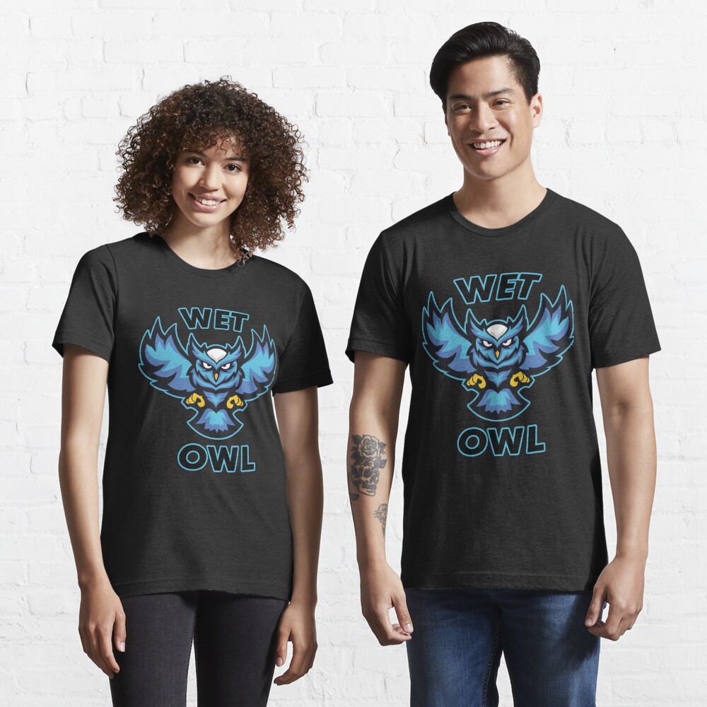 "Wet Owl Meme " T-shirt by SwazzDdraws | Redbubble | wet bird t-shirts ...