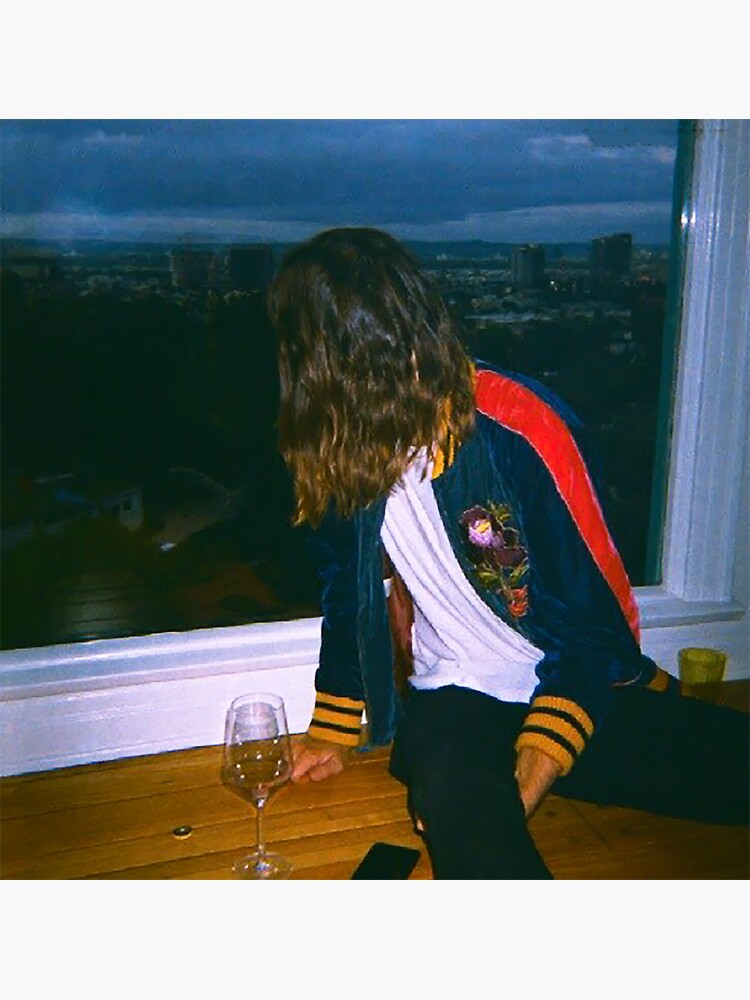 "borderline" Sticker by kevinzemlak | Redbubble