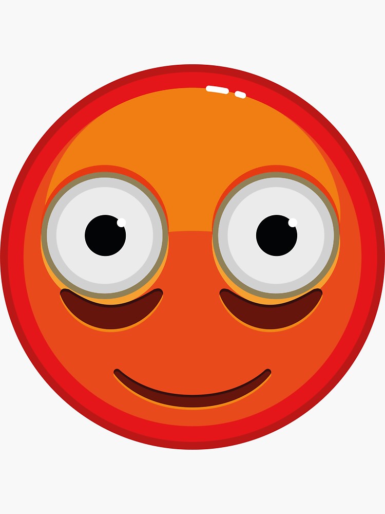"Exhausted emoji" Sticker by swiftygifty-art | Redbubble