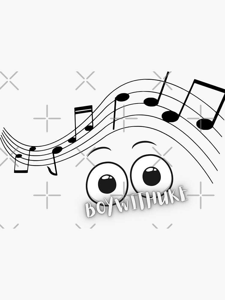 "Boywithuke Songs" Sticker by tiny31 | Redbubble