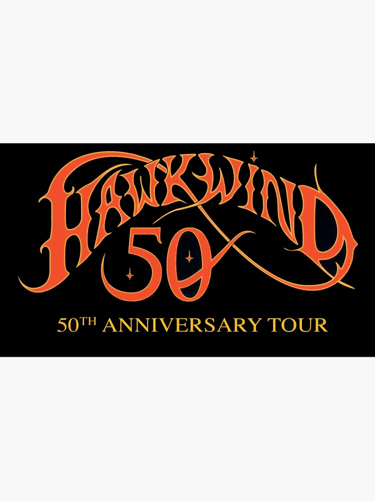 "Hawkwind" Sticker by JeanWarda1 | Redbubble