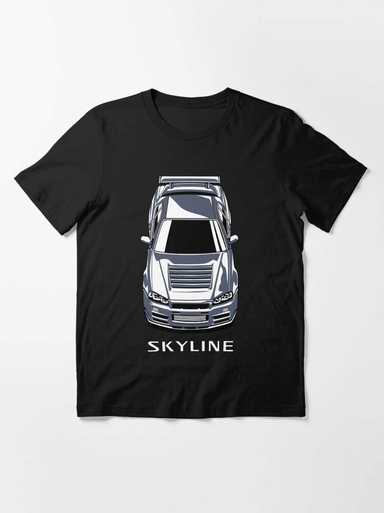 "Nissan Skyline GT-R R34" T-shirt for Sale by w1gger | Redbubble ...