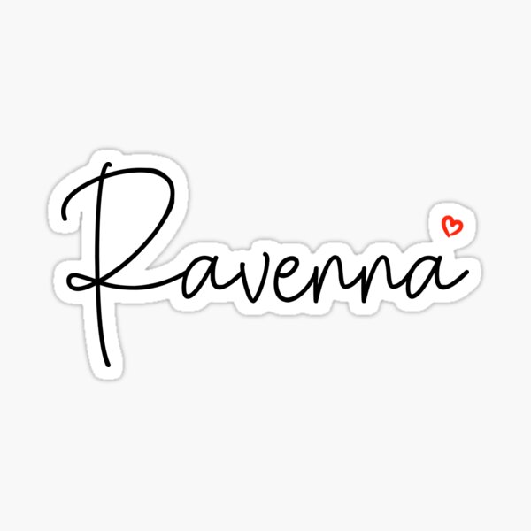 "Ravenna" Sticker by MerchSuperb | Redbubble