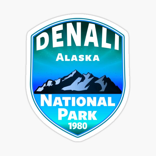 Denali National Park Stickers | Redbubble