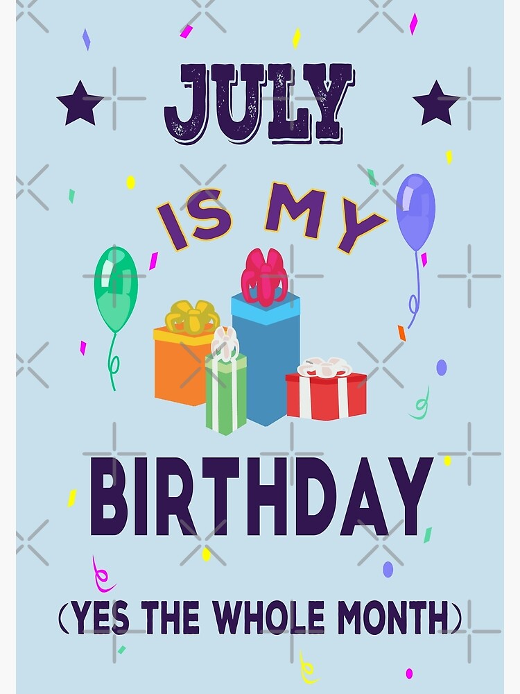 "July is my birthday yes the whole month, dark text, birthday outfit ...