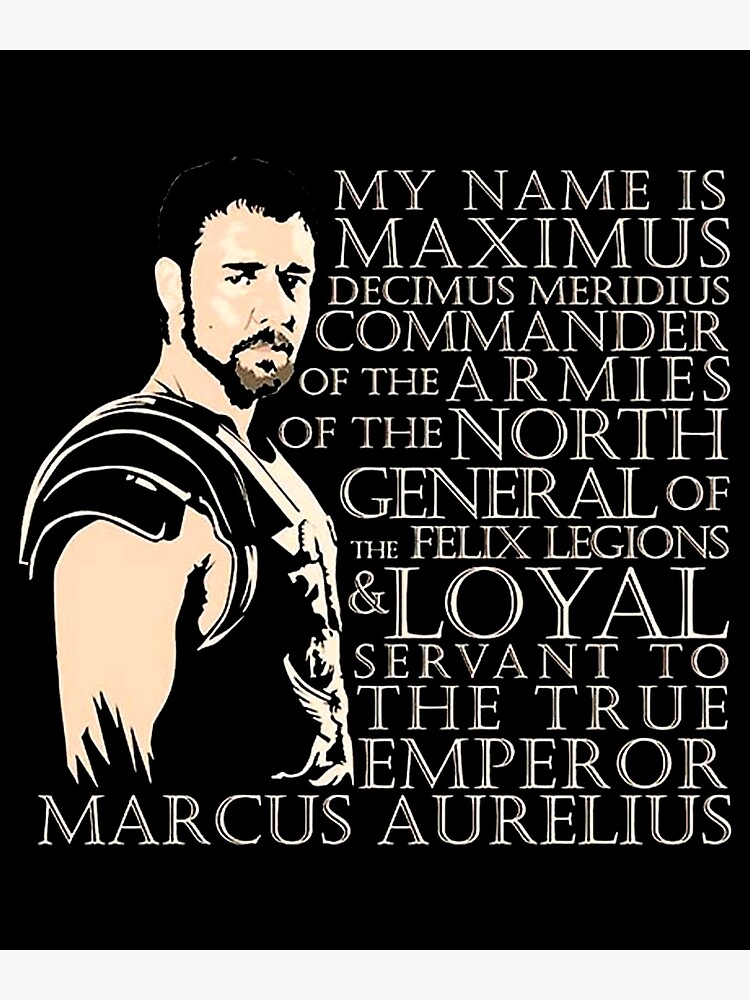 "Maximus Decimus Meridius Gladiator 2000s Action Movie Peplum Graphix ...