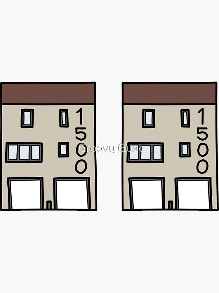 "MM House" Sticker by enschrumpf | Redbubble