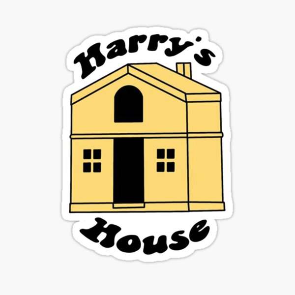 "Harry’s House" Sticker by wyndesigns | Redbubble