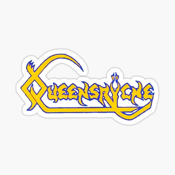 "Queensryche rock koerangtoeroe band best logo" Sticker by JeanWarda1 ...