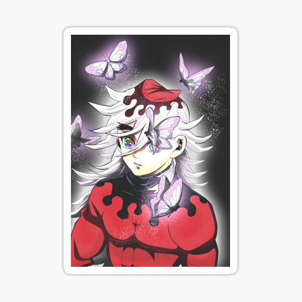 "Doma demon slayer " Sticker by StartUpMe | Redbubble