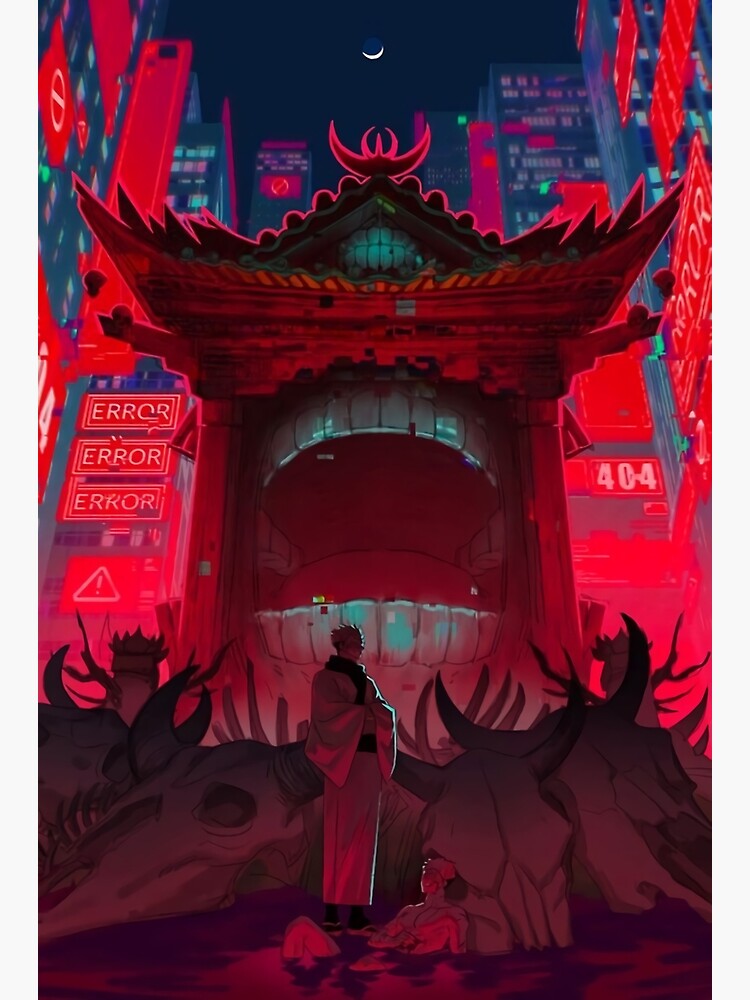 "Ryoumen Sukuna Malevolent Shrine Art - Jujutsu Kaisen" Art Print by ...