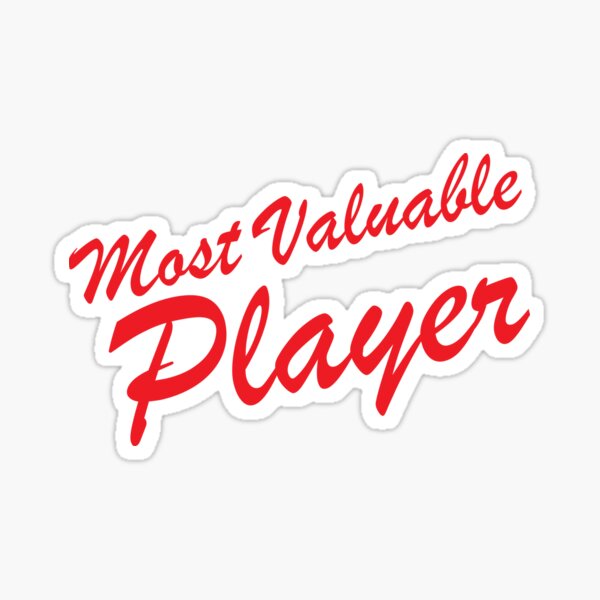 "MVP" Sticker by pd0009 | Redbubble