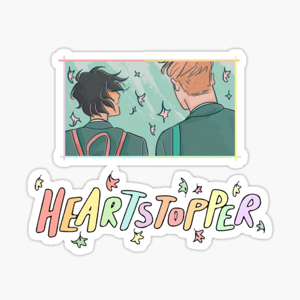 "Heartstopper" Sticker by MIllustrations9 | Redbubble