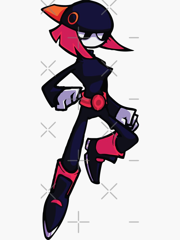 "Nikku fnf" Sticker by spamton-funny | Redbubble