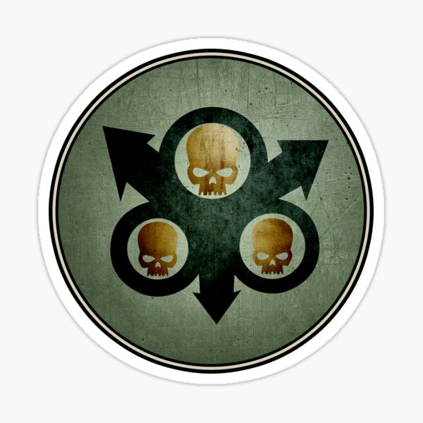 "Death Guard" Sticker for Sale by immaterium | Redbubble