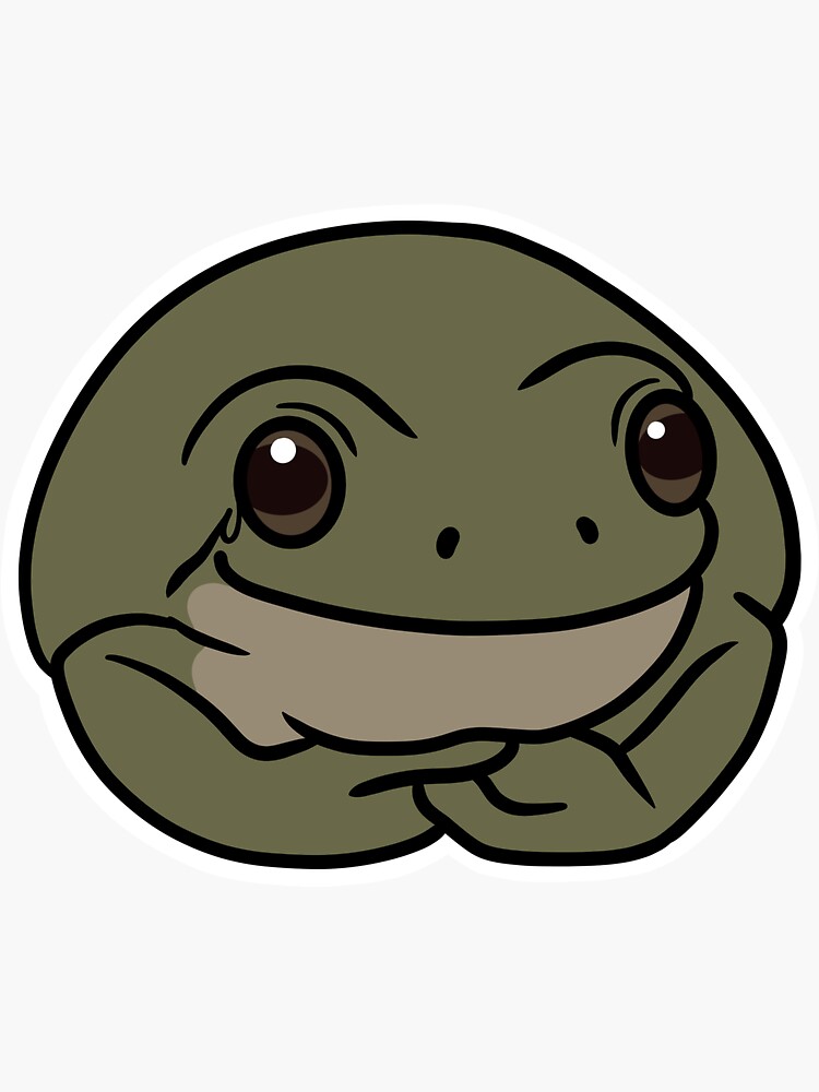 "round fred" Sticker for Sale by freddiestickers | Redbubble
