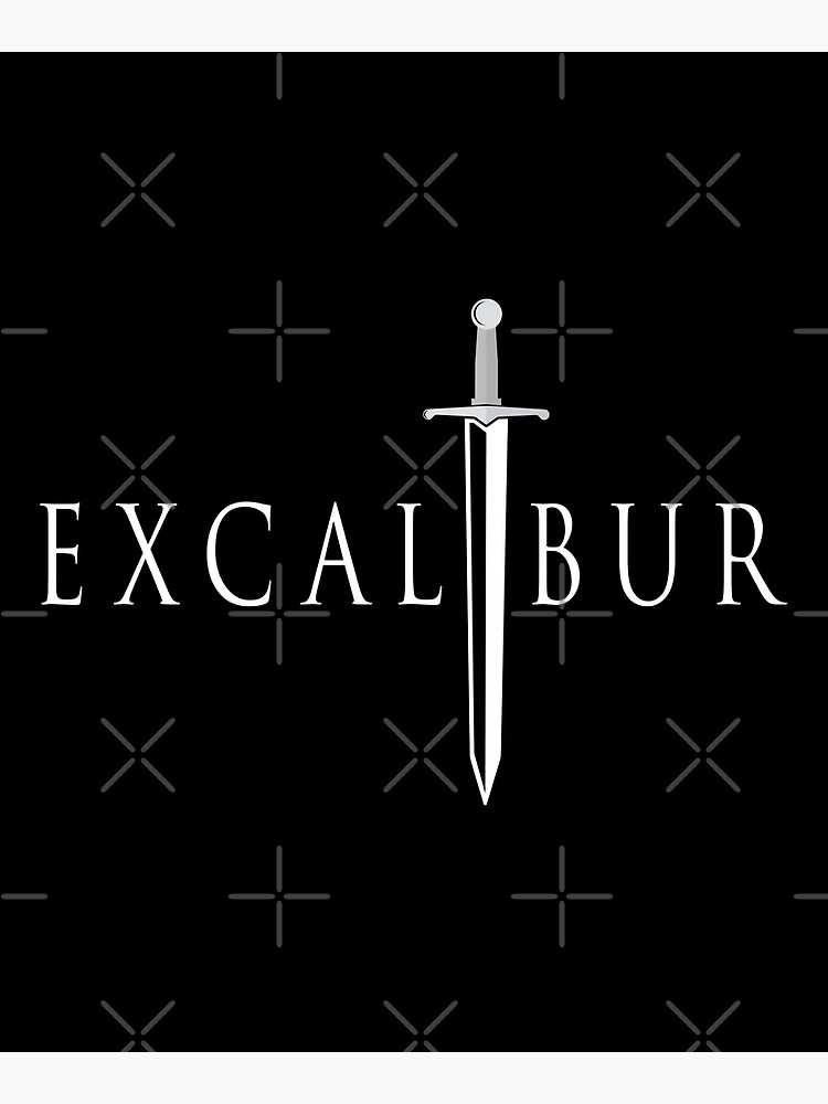 "Excalibur - The Sword in the Stone 4" Poster for Sale by BrianSmith84 ...