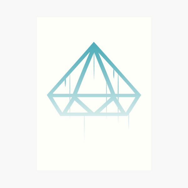 Dripping Diamond Art Prints | Redbubble