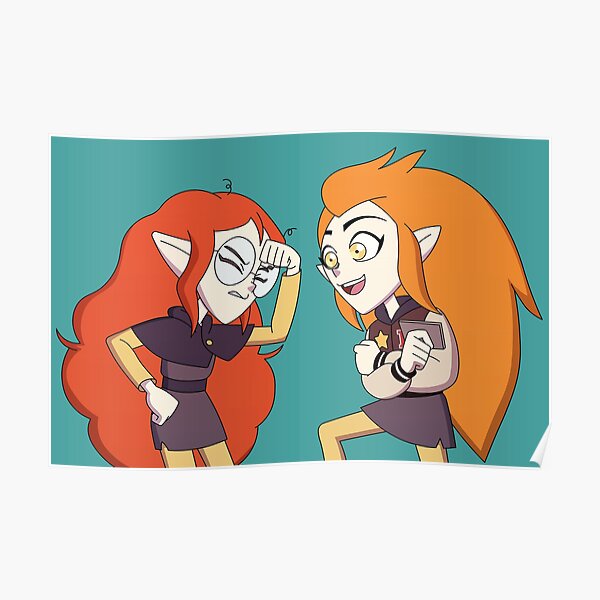 "Eda and Lilith | The Owl House" Poster by artnchfck | Redbubble