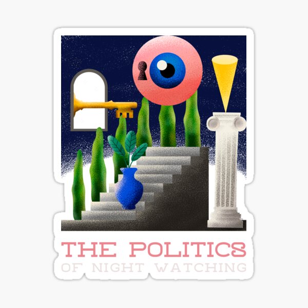 "the politics" Sticker by Thegchouse | Redbubble