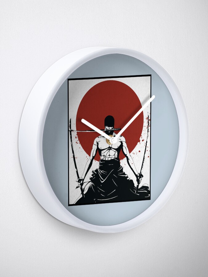 "roronoa zoro | Zoro One Piece | Roronoa Zoro One piece " Clock by ...