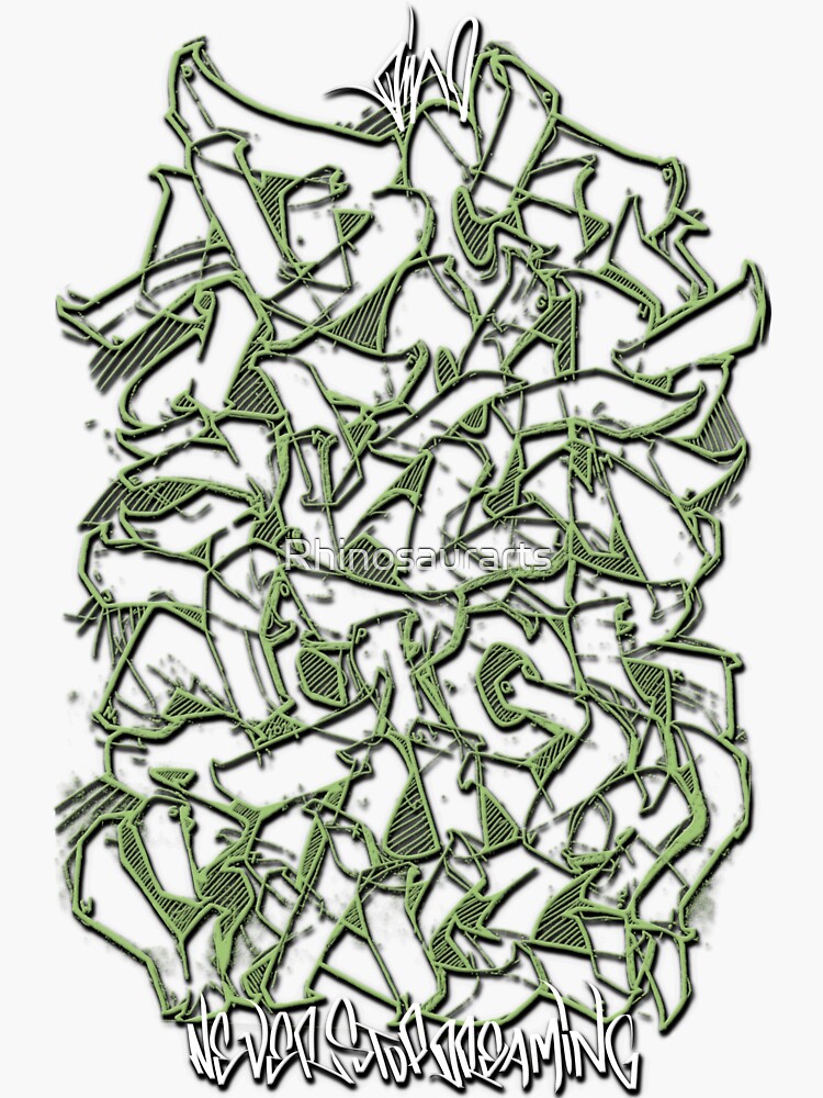 "Top notch, handmade, high quality, unique, modern graffiti design by ...