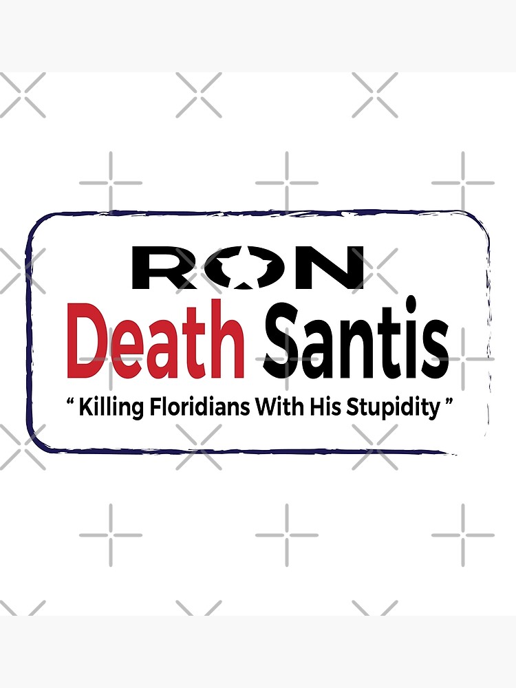 " Anti Ron DeSantis, Daddy Desantis 2024,Crop Top, Gouverneur de ...